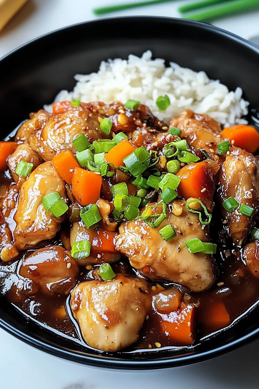 Brown Stew Chicken – Eva Recipe