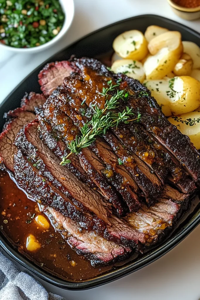 Oven Roasted Brisket – Eva Recipe