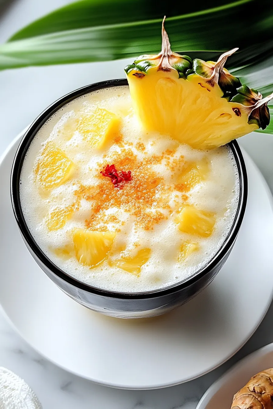 Coconut Pineapple Rum Cocktail – Eva Recipe