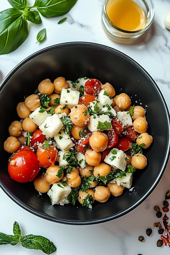Greek Chickpea Salad – Eva Recipe
