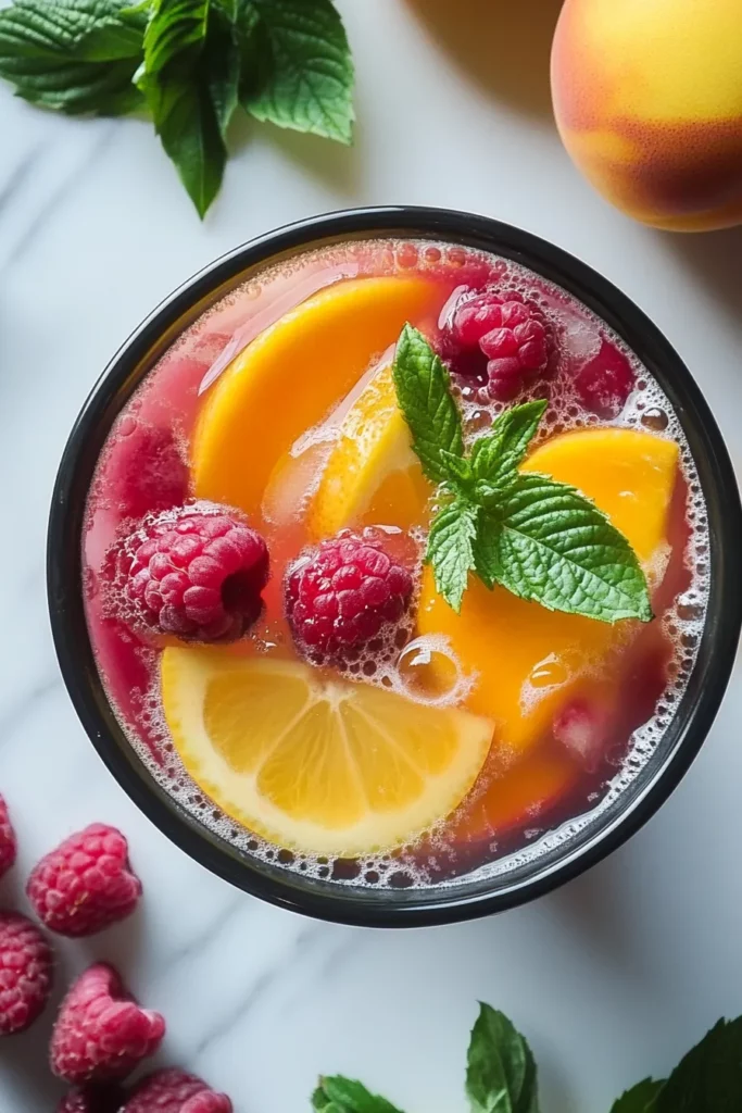 Homemade Raspberry Peach Lemonade – Eva Recipe