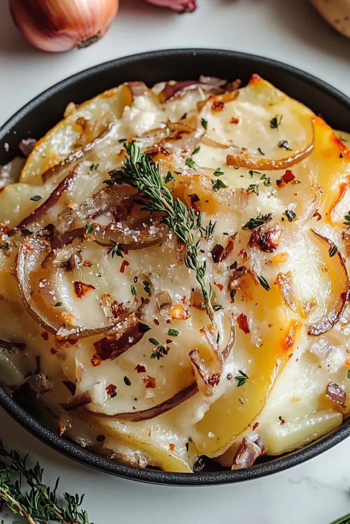 French Onion Potato Bake – Eva Recipe