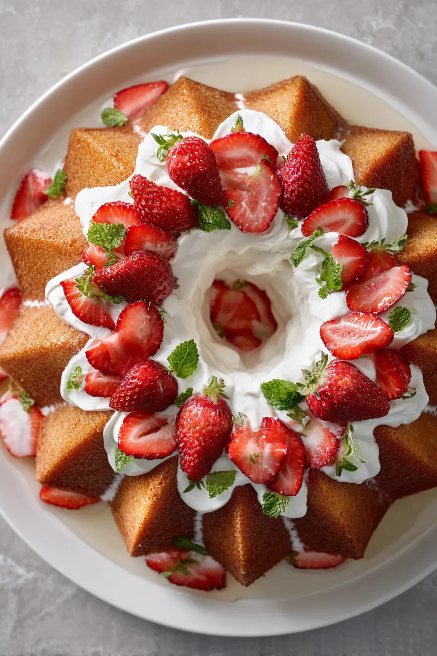 Southern Strawberry Punch Bowl Cake – Eva Recipe