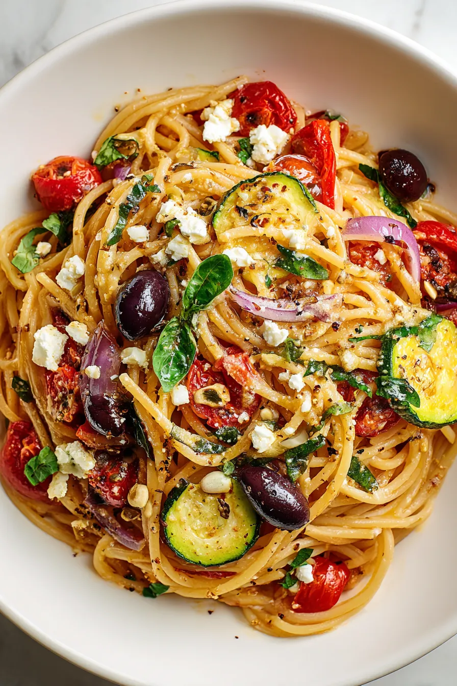 Mediterranean One Pot Pasta – Eva Recipe