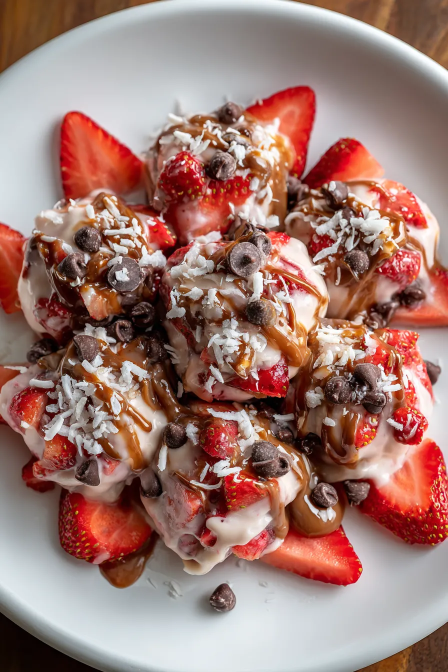 Chocolate Strawberry Yogurt Clusters – Eva Recipe