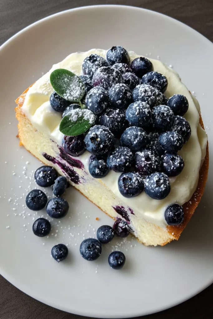 Nova Scotia Blueberry Cream Cake – Eva Recipe