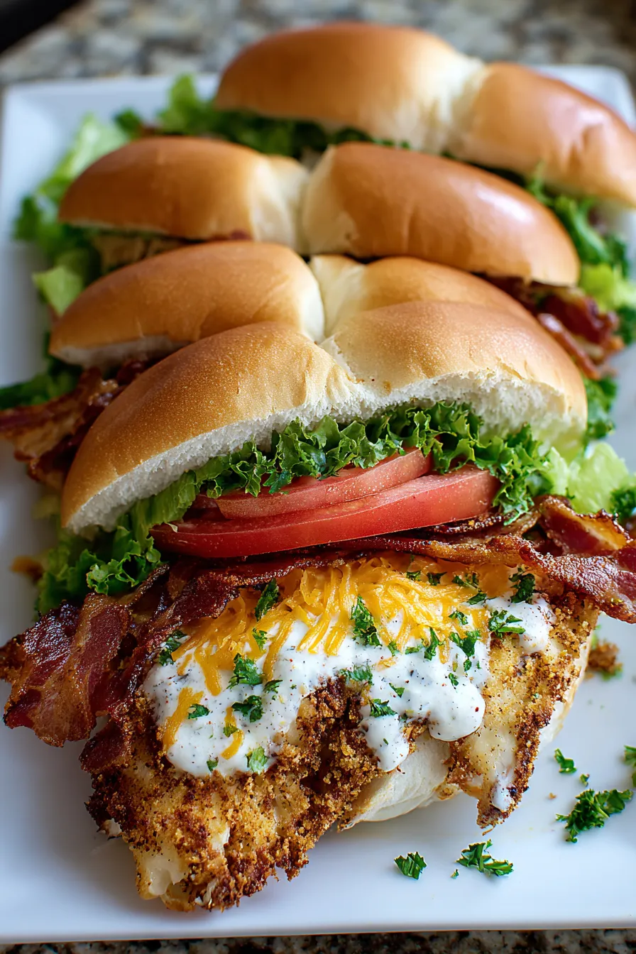 Crispy Bacon Ranch Chicken Melt – Eva Recipe