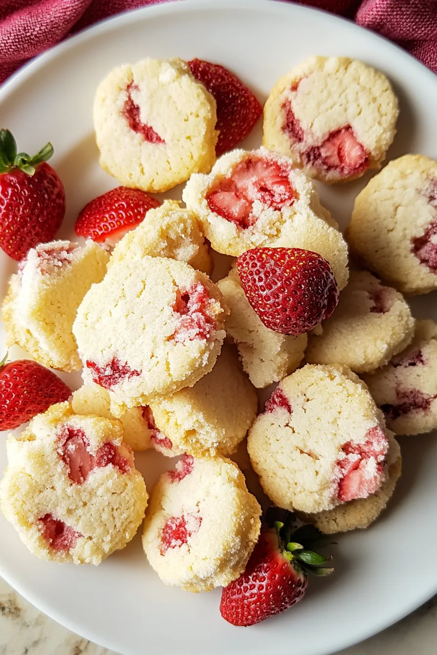 Strawberry Shortcake Cookies – Eva Recipe