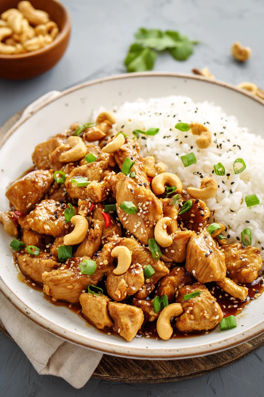 Slow Cooker Cashew Chicken – Eva Recipe