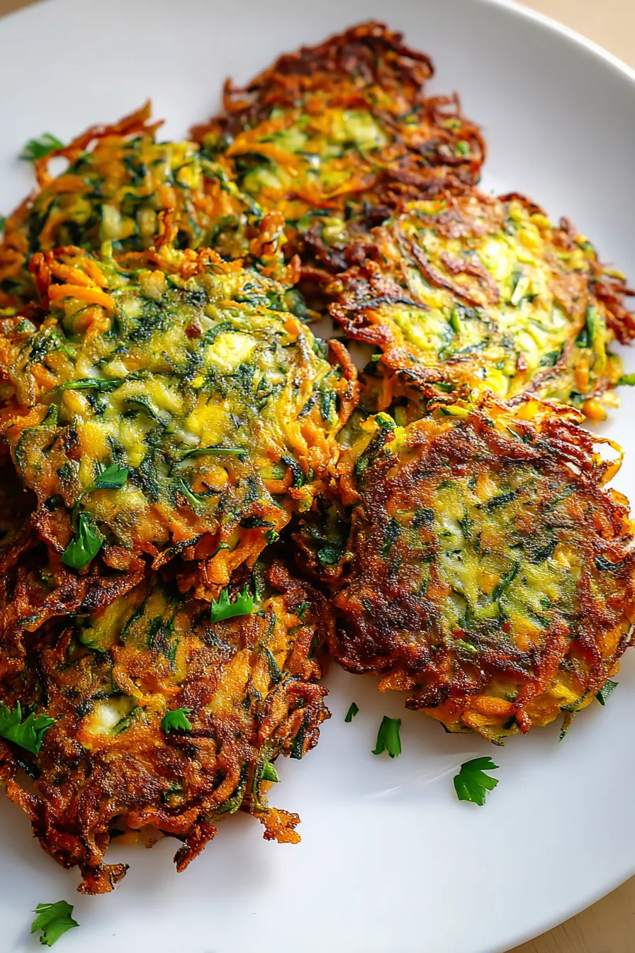 Crispy Vegetable Fritters – Eva Recipe
