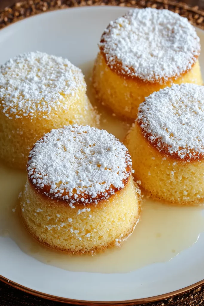 Fluffy Vanilla Mini Cakes – Eva Recipe