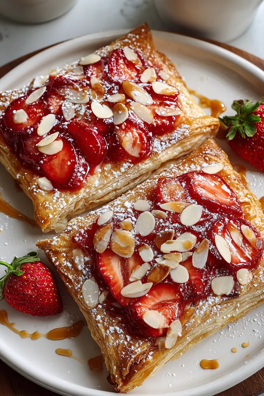 Vegan Strawberry Danish – Eva Recipe