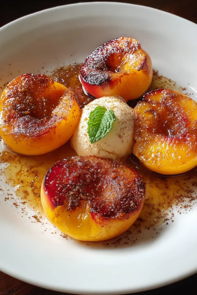 Pan fried peaches – Eva Recipe