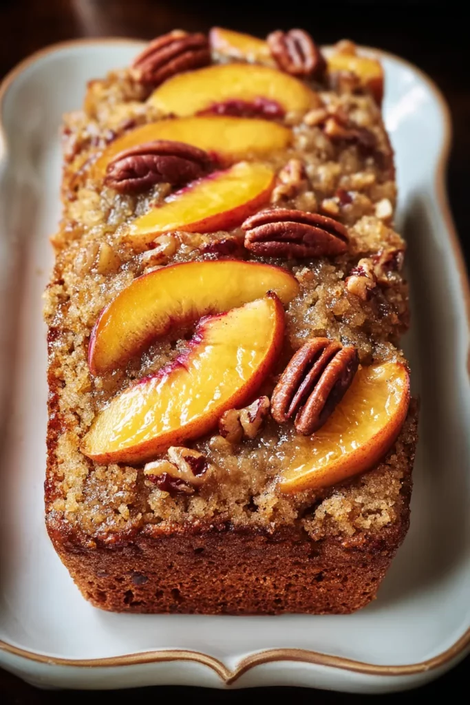 Peach Pecan Bread – Eva Recipe