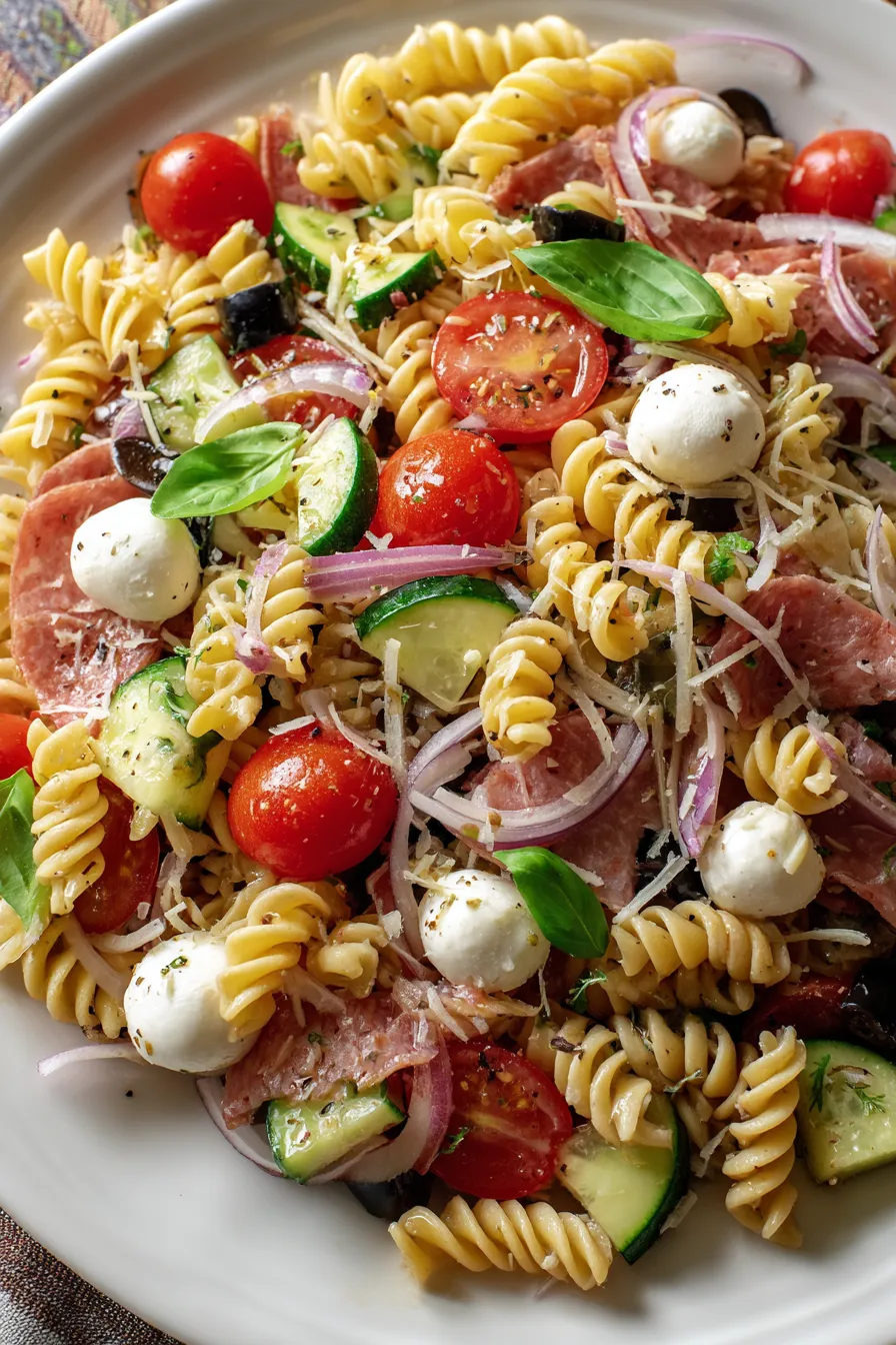 Cold Italian Pasta Salad – Eva Recipe