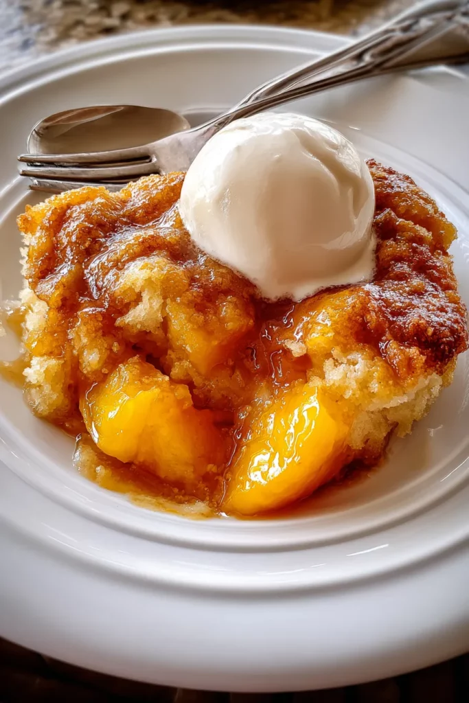 Classic Bisquick Peach Cobbler – Eva Recipe