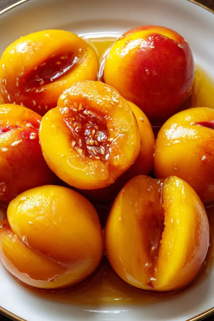 Canning Peaches in Syrup – Eva Recipe