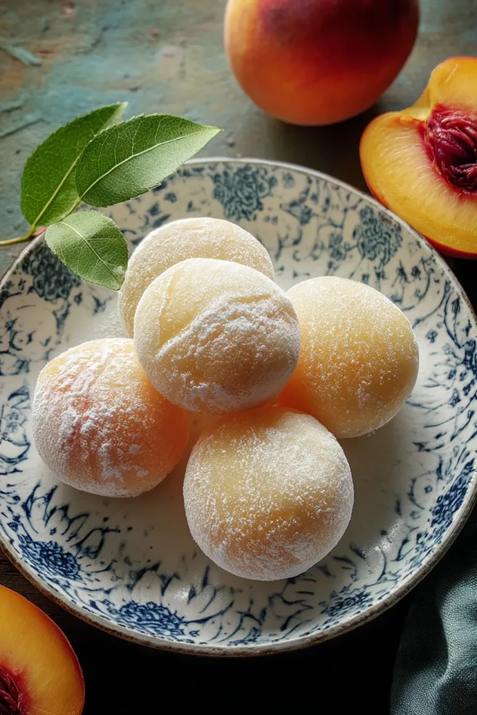 Whole Peach Mochi – Eva Recipe