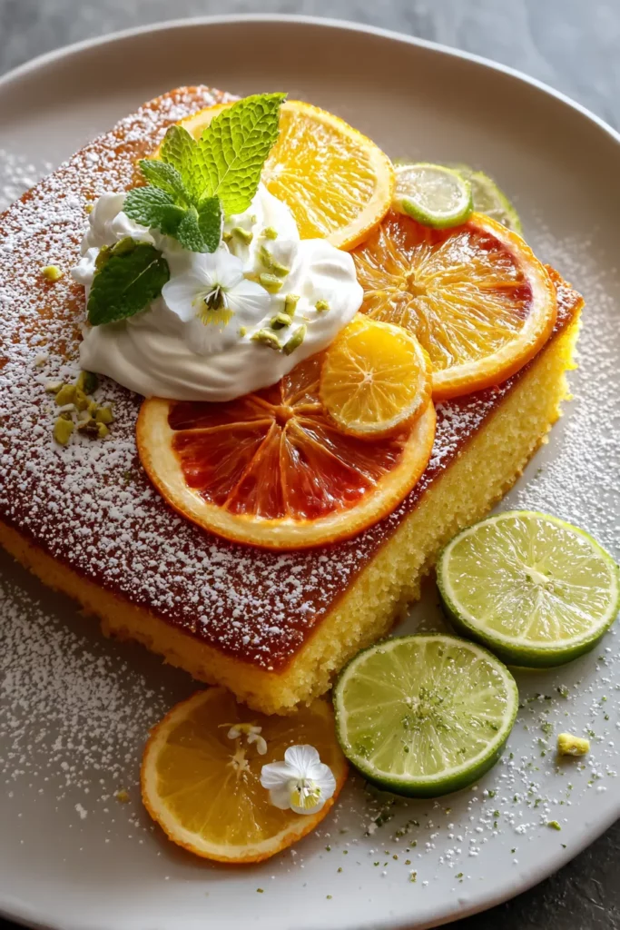 Refreshing Citrus-Infused Summer Cake – Eva Recipe