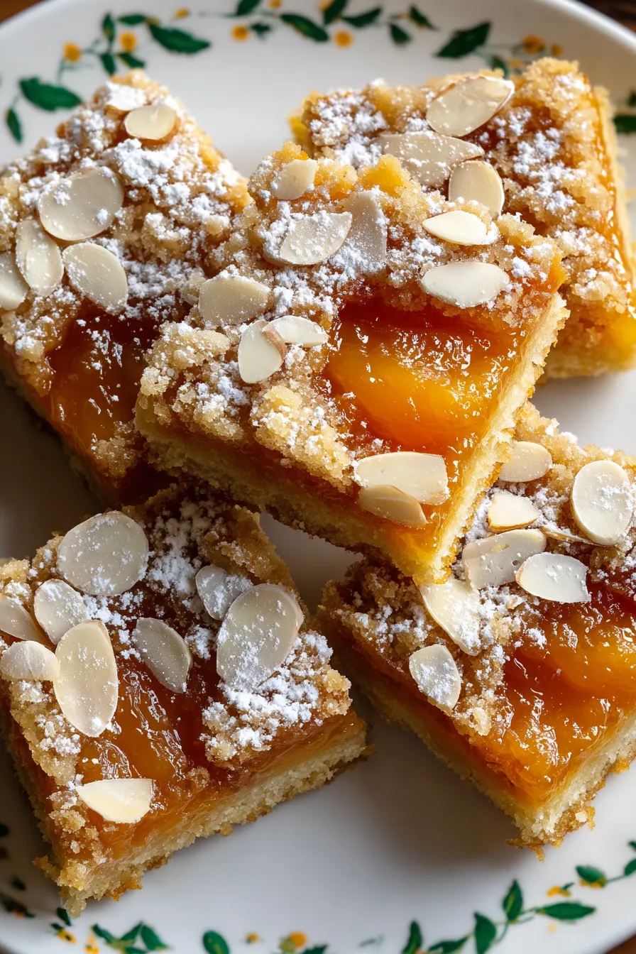 Apricot Shortbread Bars – Eva Recipe