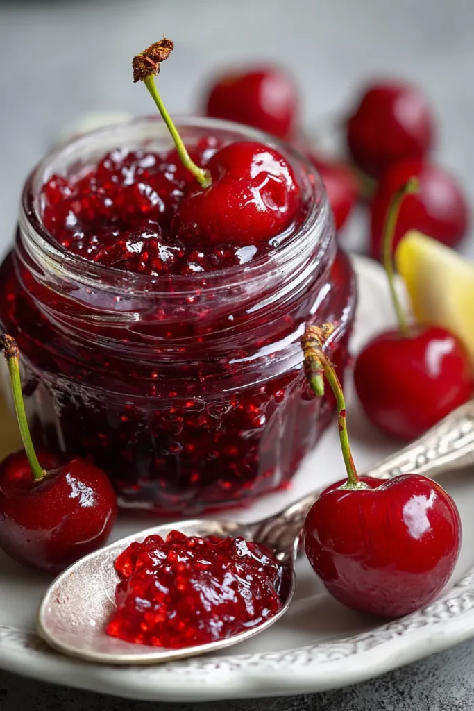 Sweet Cherry Jam – Eva Recipe