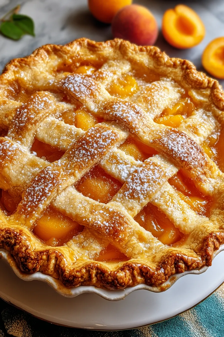 Classic Apricot Pie with a Flaky Butter Crust – Eva Recipe