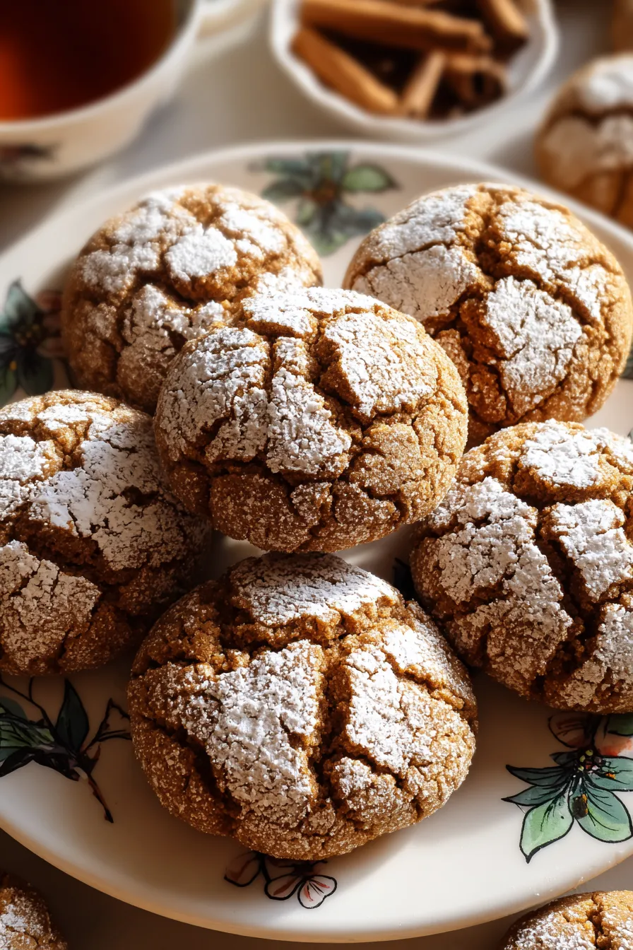 Apple Cider Crinkle Cookies – Eva Recipe