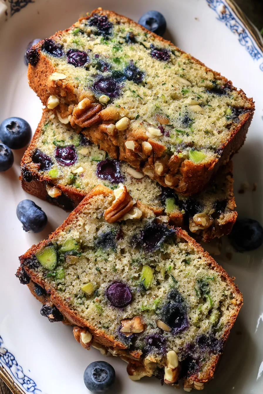 Blueberry Zucchini Bread – Eva Recipe