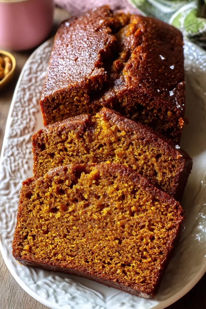 Moist Spiced Baked Pumpkin Bread – Eva Recipe