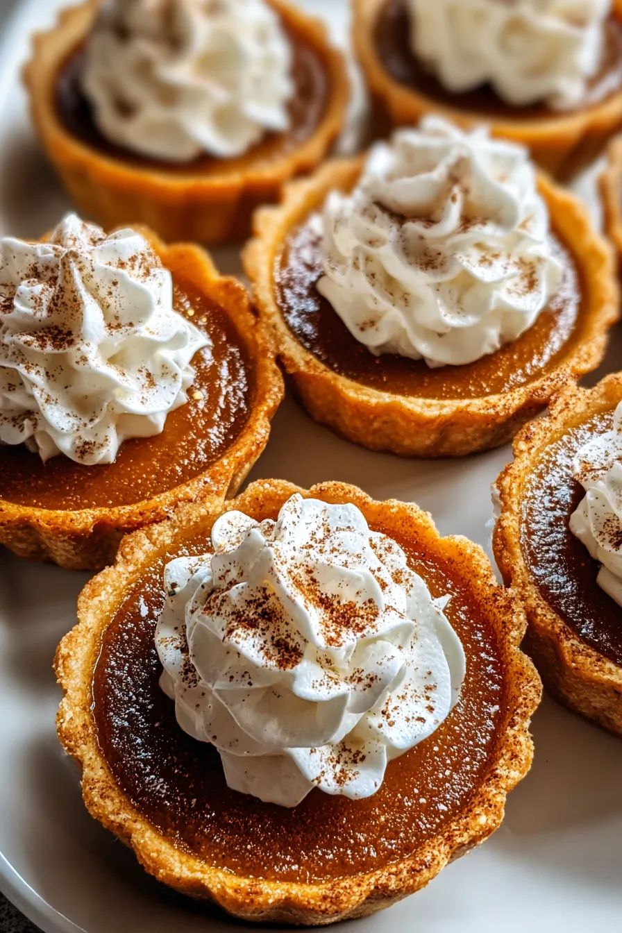 Mini Vegan Pumpkin Pies – Eva Recipe