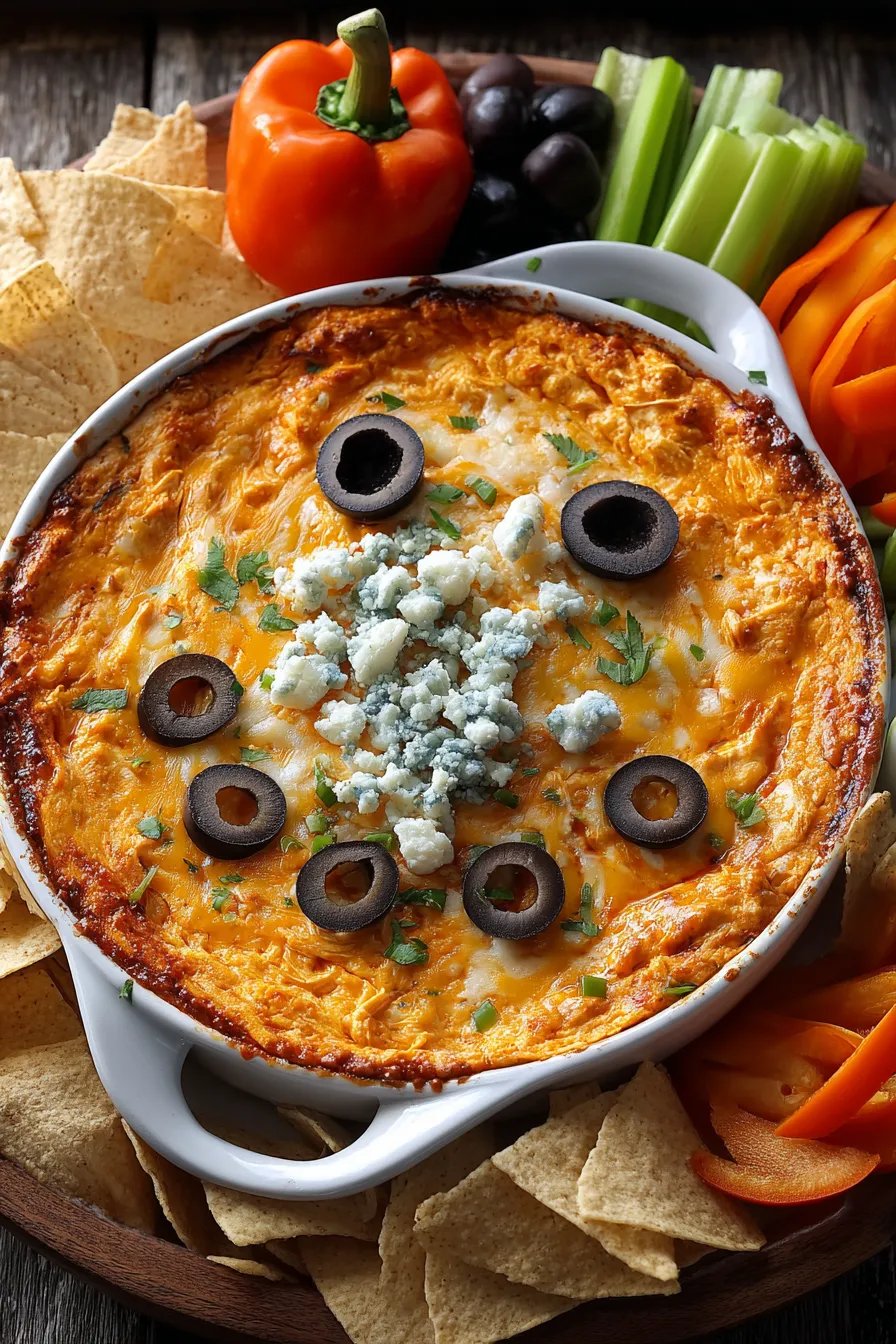 Spooky Halloween Buffalo Dip – Eva Recipe