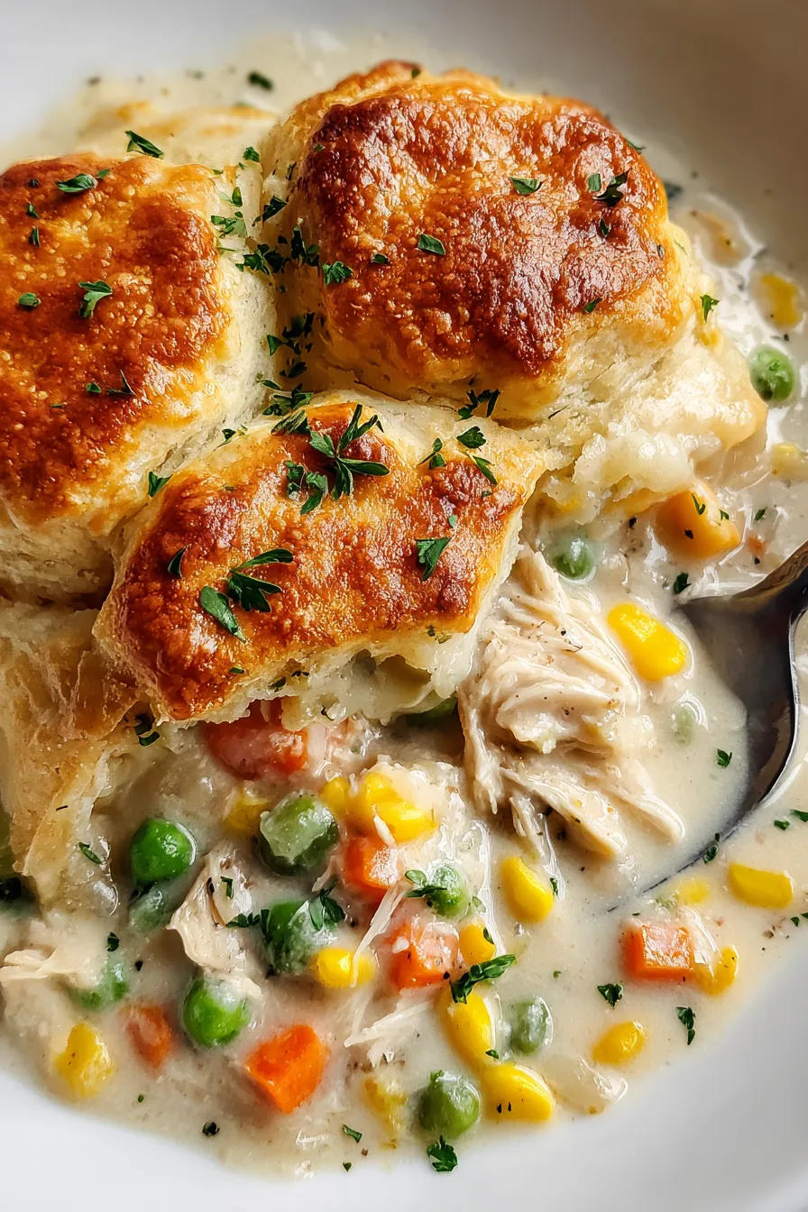 Homemade Chicken Pot Pie Casserole – Eva Recipe