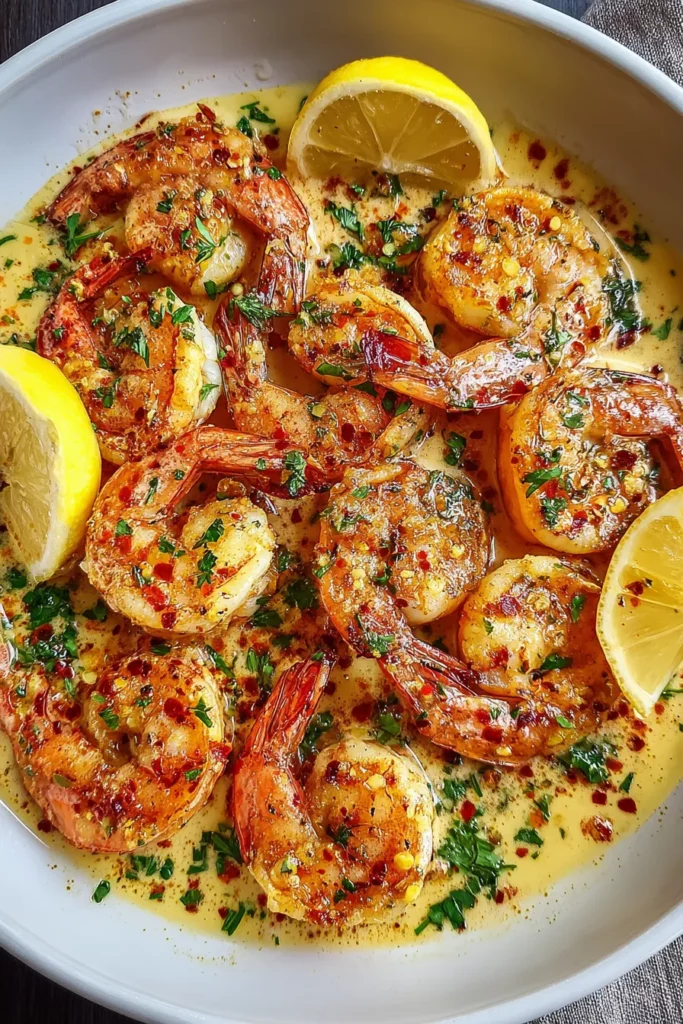 Creamy Garlic-paprika Shrimp Skillet – Eva Recipe