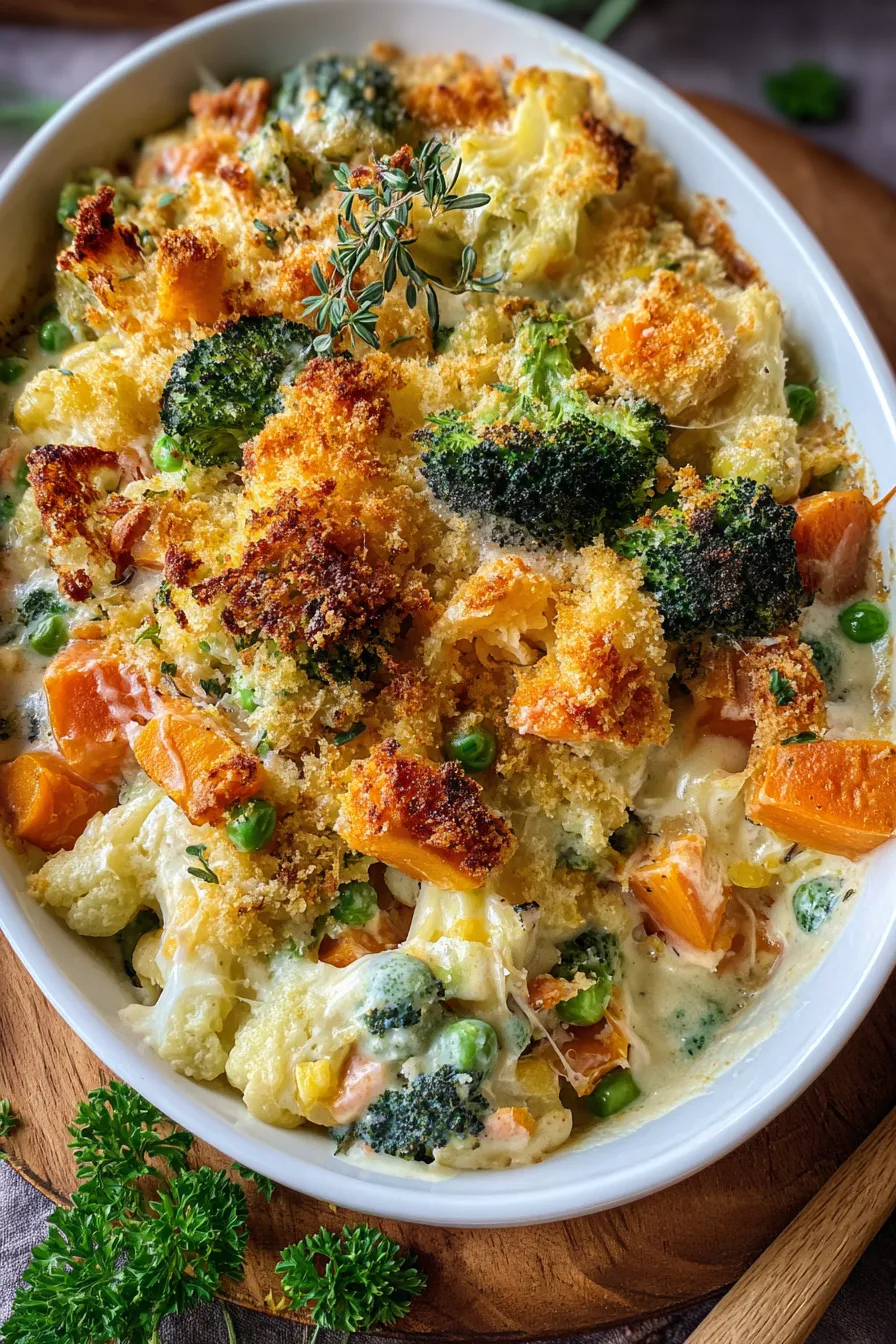 Creamy Winter Vegetable Casserole – Eva Recipe