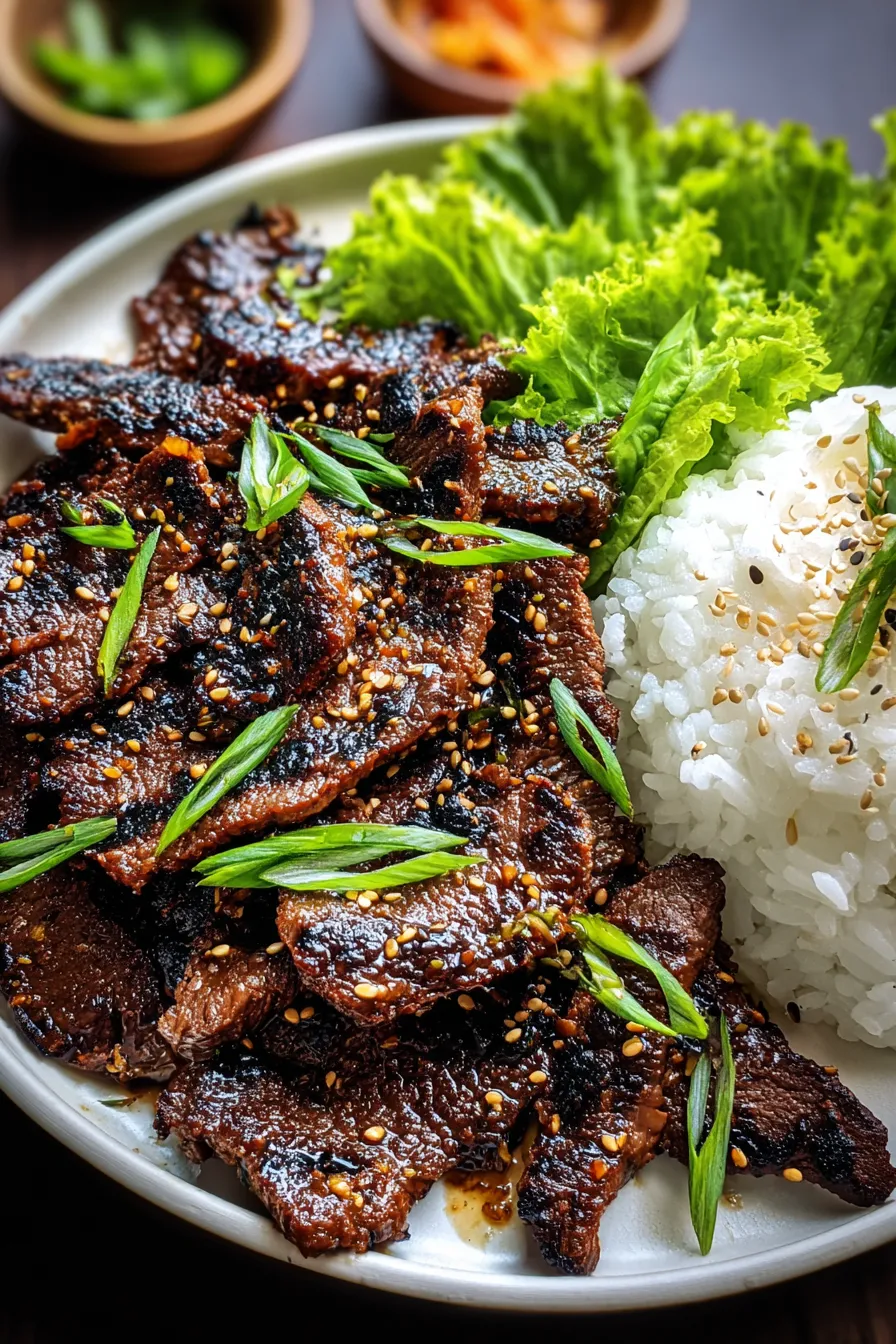 Savory Grilled Korean Beef Bulgogi with Sweet Marinade – Eva Recipe