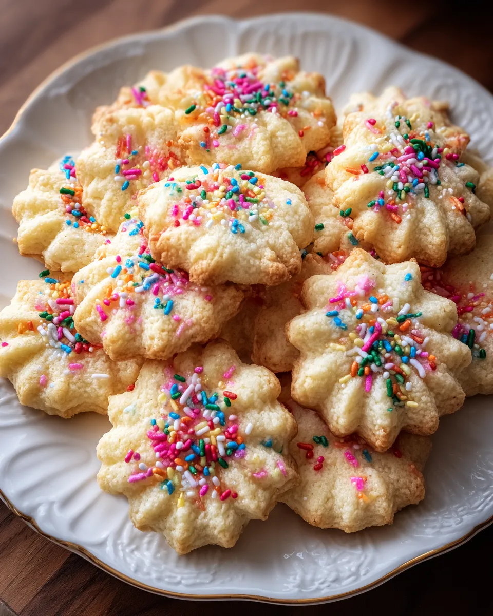 Gluten-Free Spritz Cookies – Eva Recipe