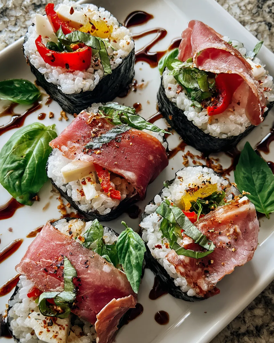 Italian Charcuterie Sushi Rolls – Eva Recipe