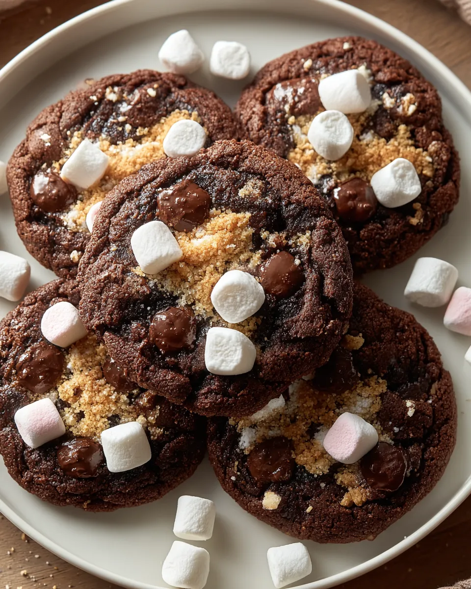 Hot Chocolate Cookies with Mini Marshmallows – Eva Recipe