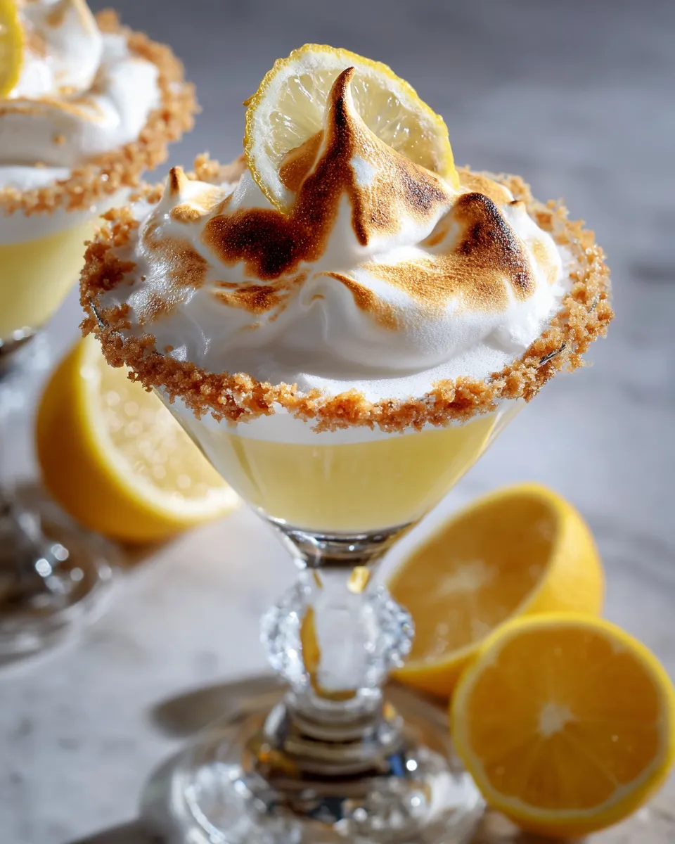 Smooth Lemon Meringue Pie Martinis – Eva Recipe