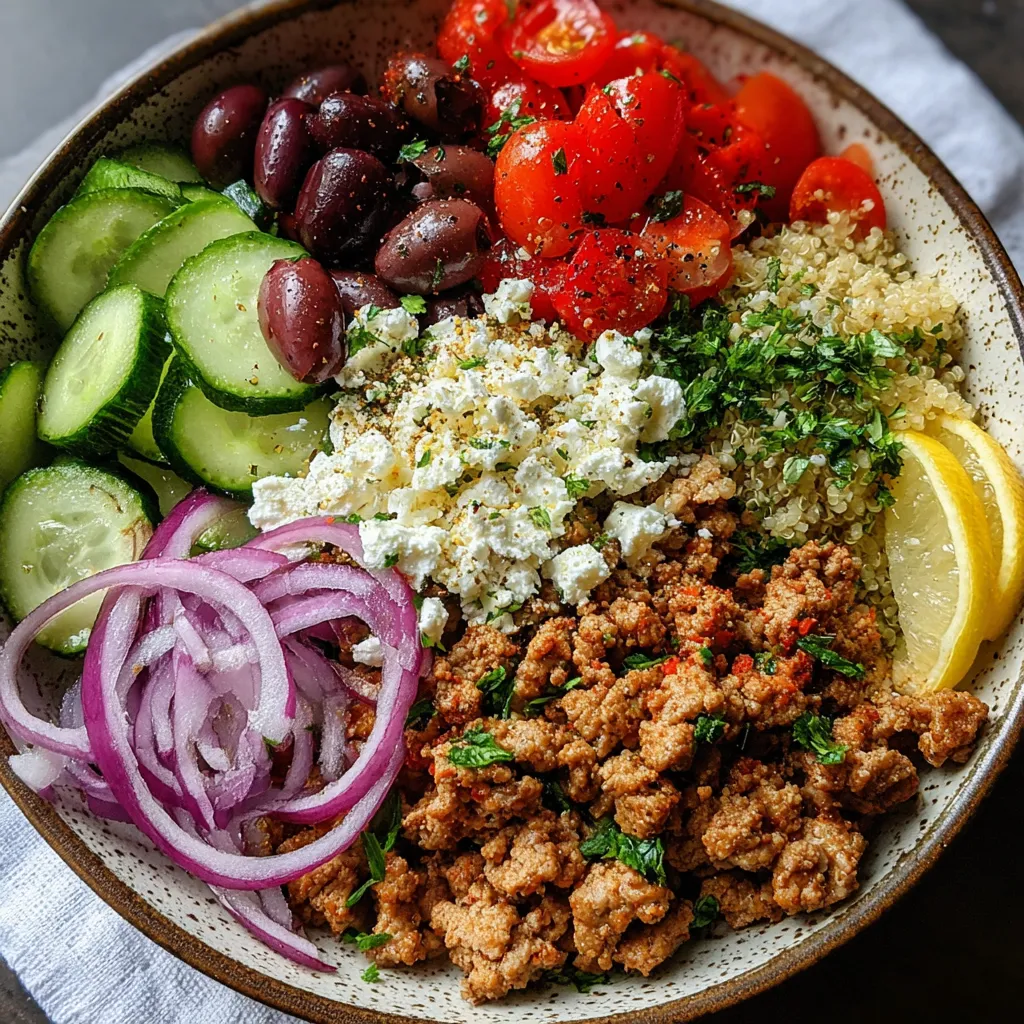 Mediterranean Turkey Bowls – Eva Recipe