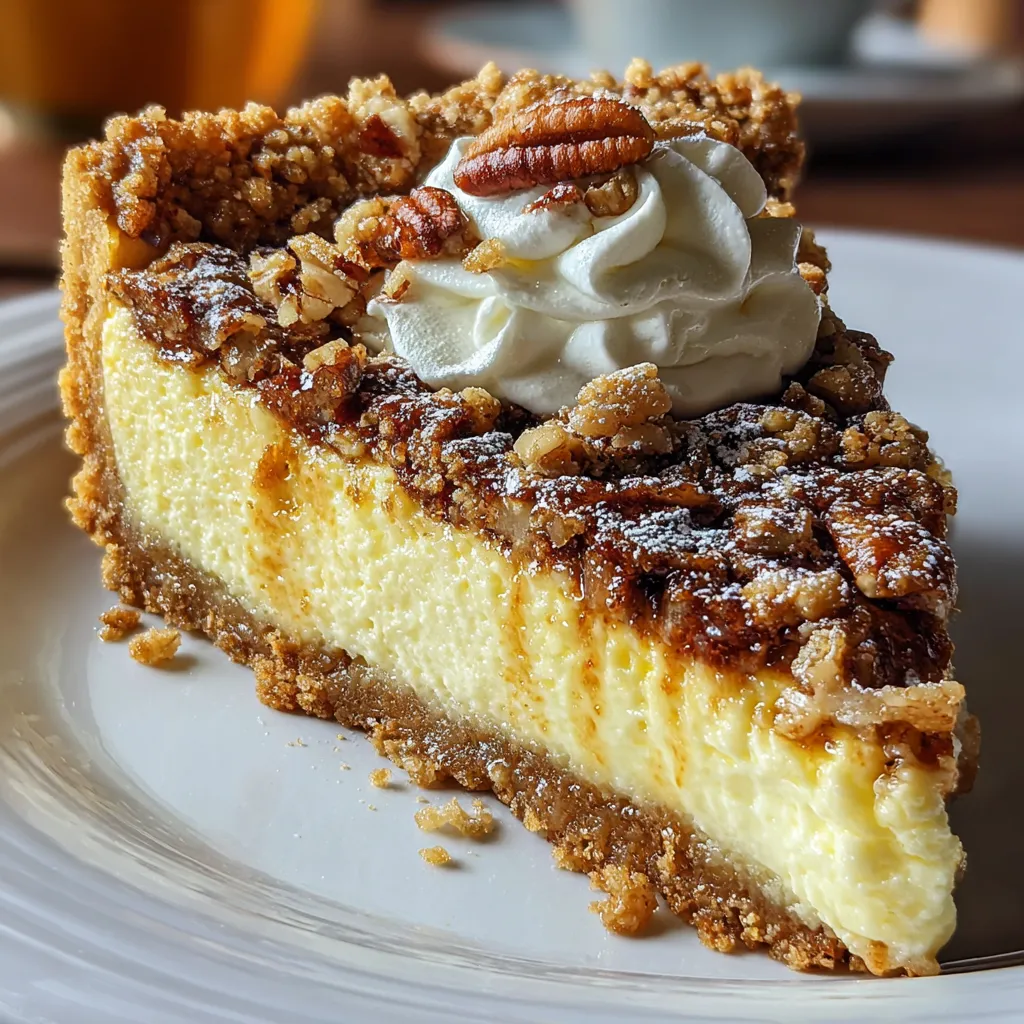 Pecan Cheesecake Pie – Eva Recipe