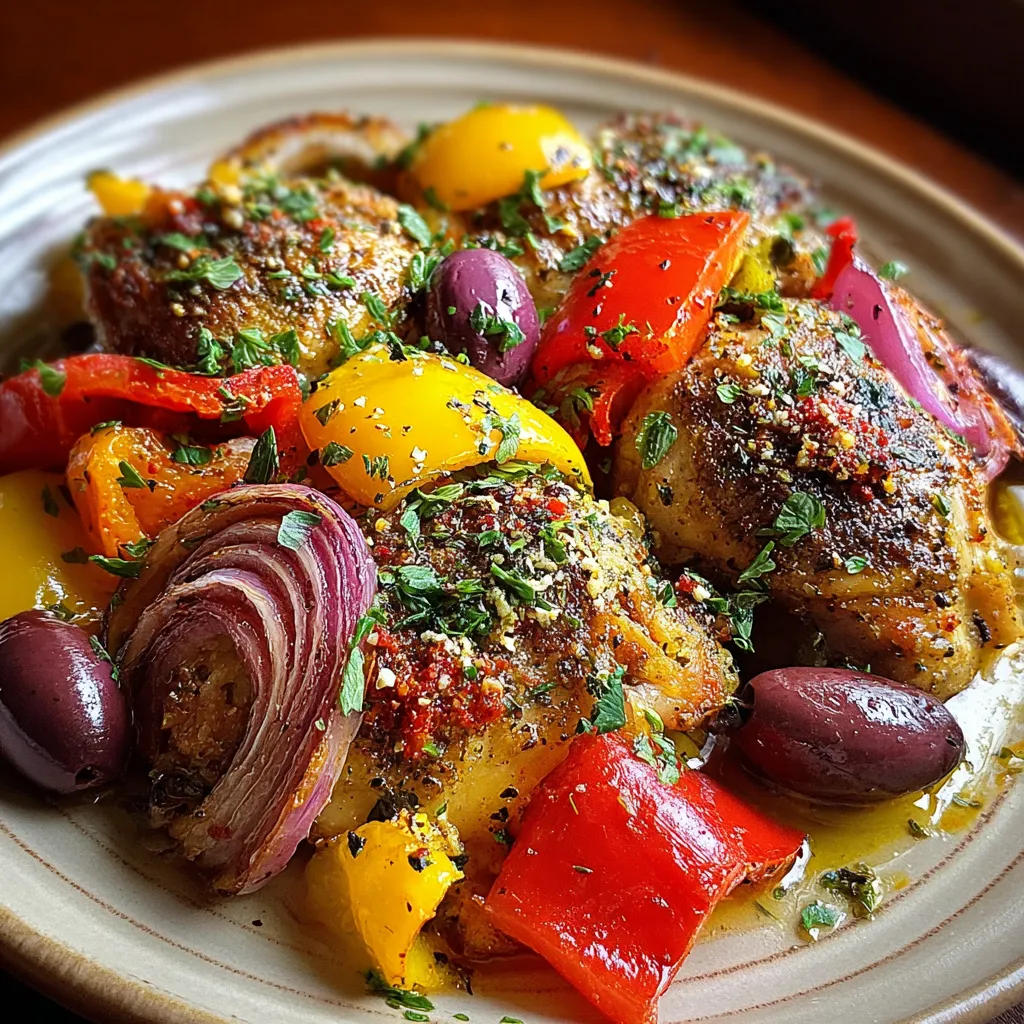 Mediterranean Keto Chicken Bake – Eva Recipe