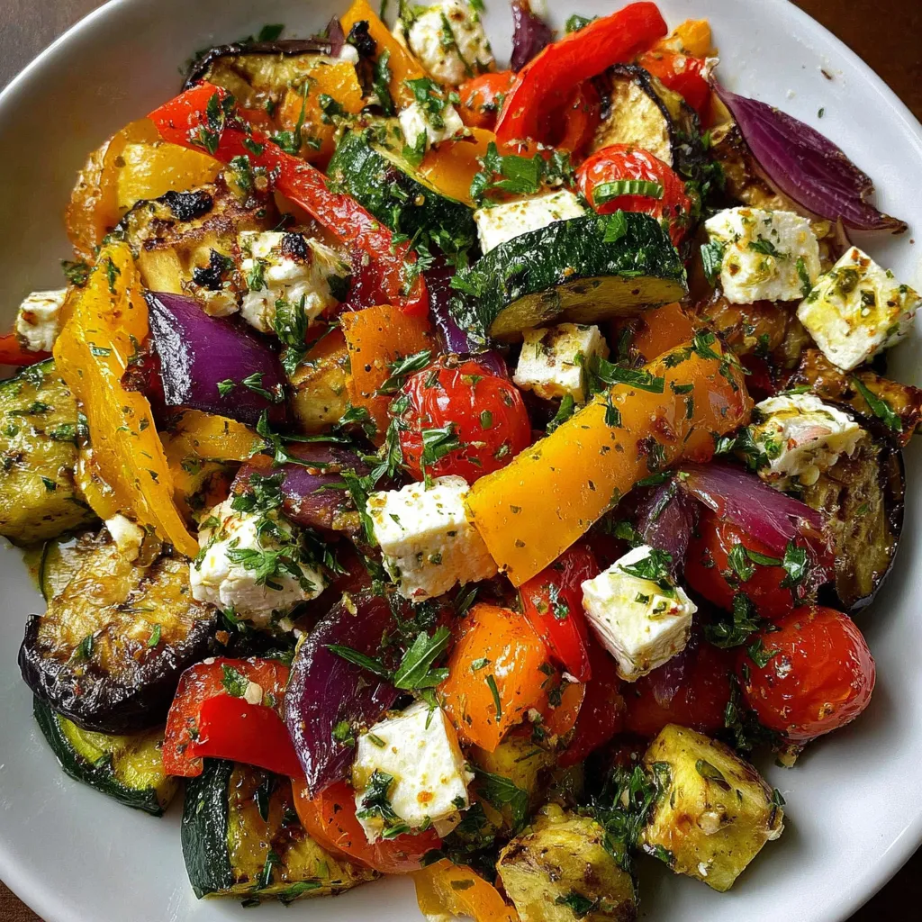 Roasted Vegetables With Feta – Eva Recipe